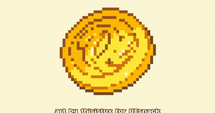 20 frame donation alert animation for QTsnack - Pixel Parmesan