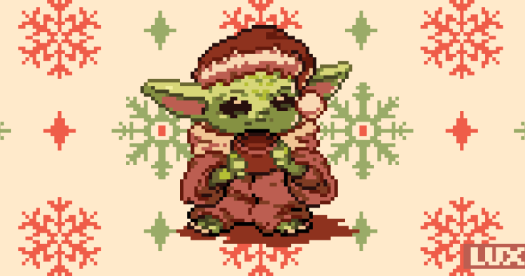 Baby Yoda - Pixel Parmesan
