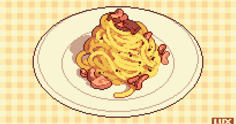 carbonara - Pixel Parmesan