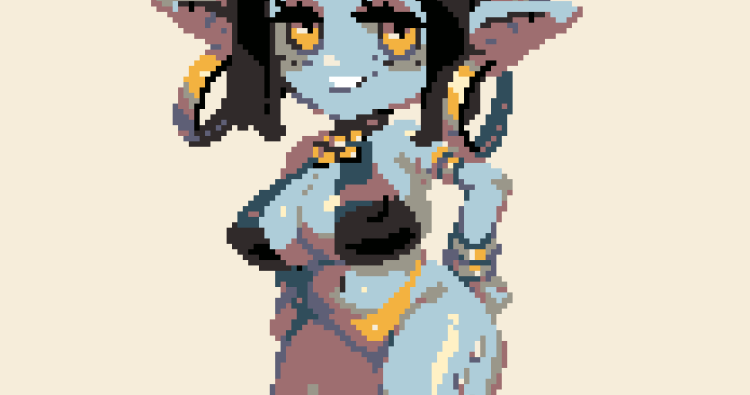 chibi Genie-Chan (harusame10000) - Pixel Parmesan