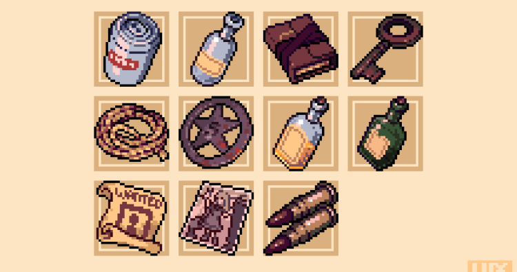 Dead Horizon icons - Pixel Parmesan