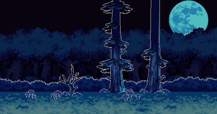 Forest from Idle Monster Frontier - Pixel Parmesan