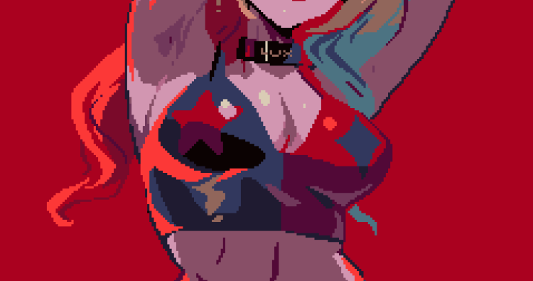 Harley Quinn - Pixel Parmesan