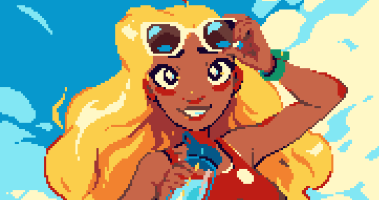 Lifeguard from Lilo and Stitch - Pixel Parmesan