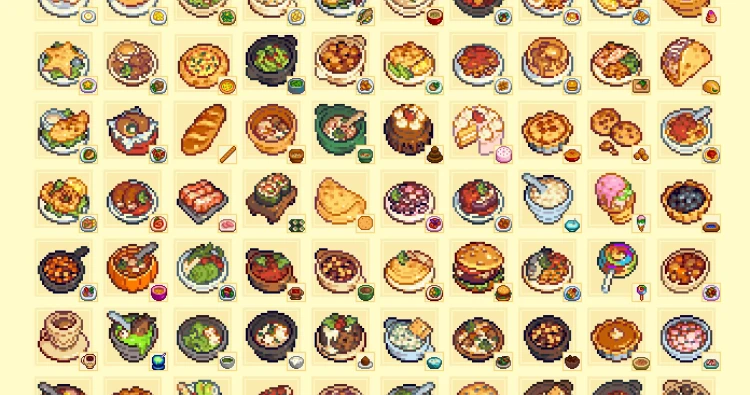 Lux's Food Mod - Pixel Parmesan