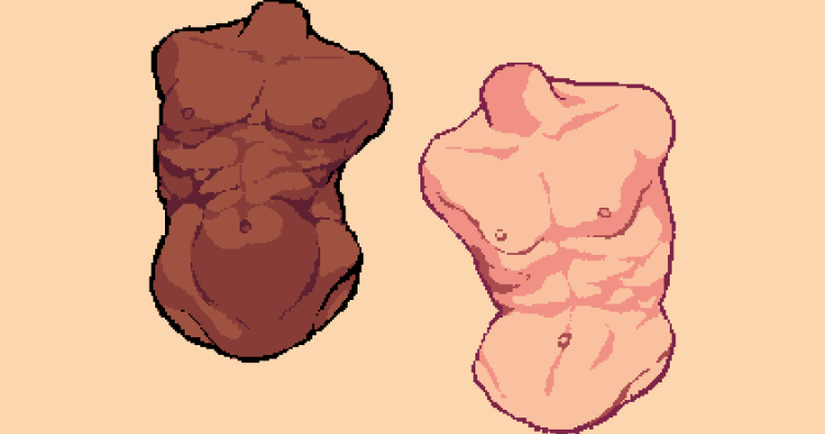 more torsos - Pixel Parmesan