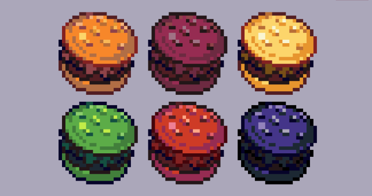 pretty patties - Pixel Parmesan