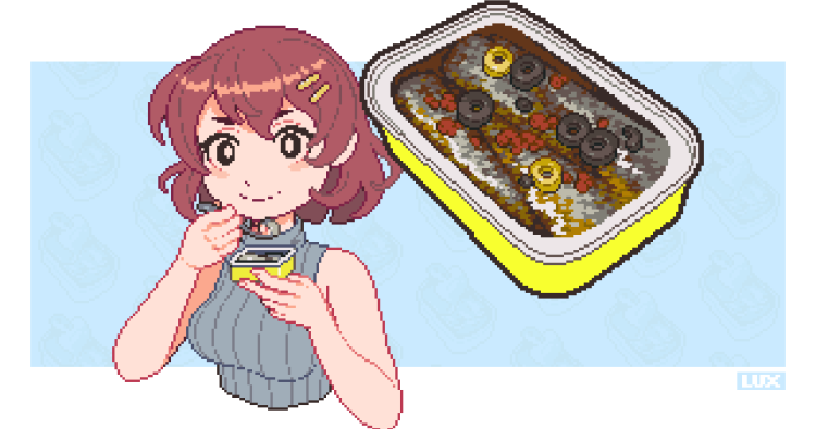 sardine-chan - Pixel Parmesan