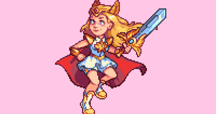 She-Ra - Pixel Parmesan